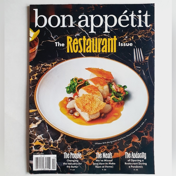 Bon Appetit | Kitchen | Bon Appetit Magazine October 22 The Restaurant ...